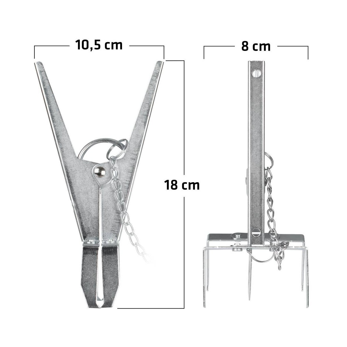 Vole Traps - Set of 4 Effective and Reusable Tongs | BirdGard Iberia