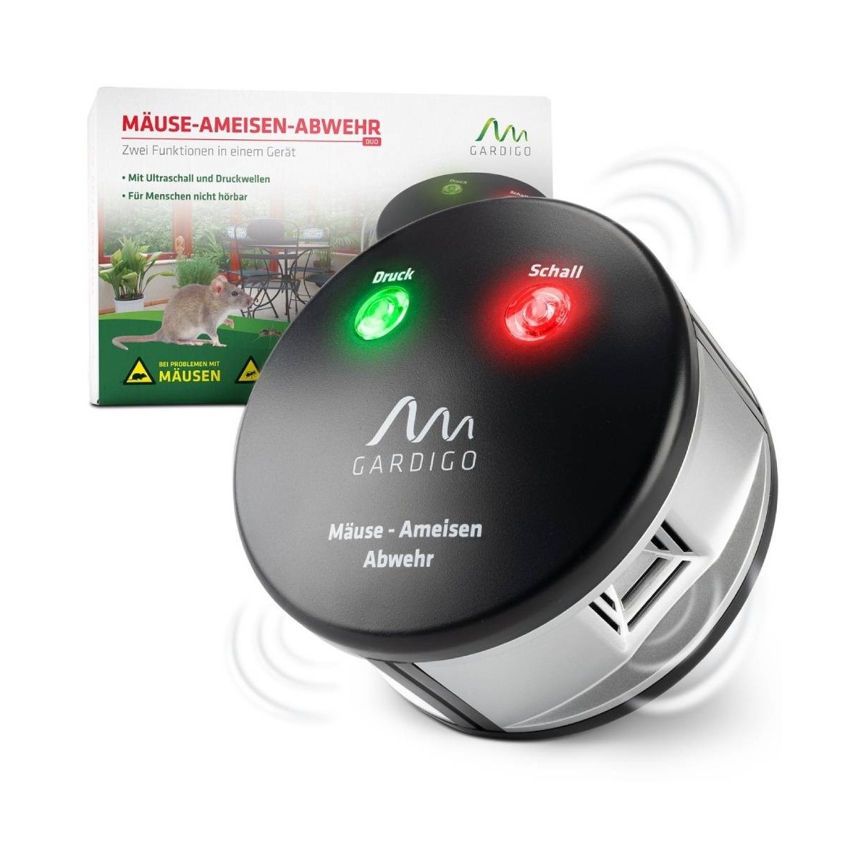 Mouse Repellent Duo - Ultrasonic and Electromagnetic Waves