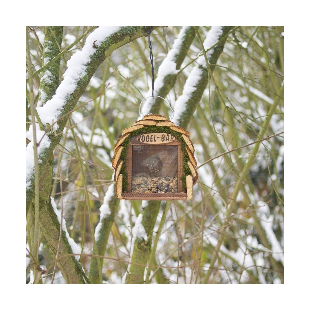 Bird Feeder "Bird Bar" | Natural & Elegant Design | BirdGard Iberia