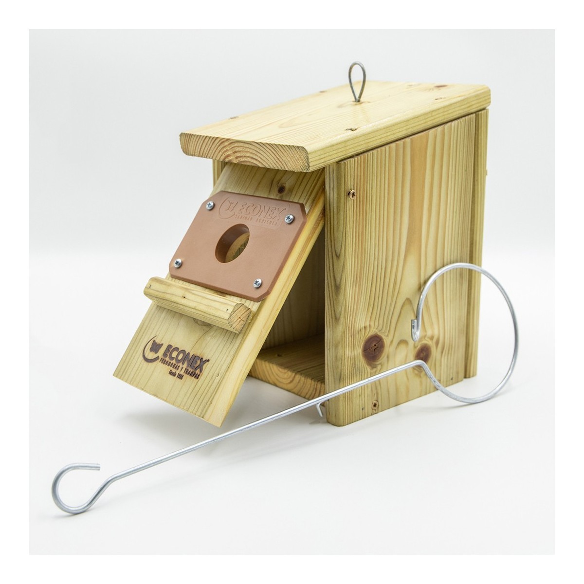 Natural Wood Nesting Box for Insectivorous Birds | BirdGard Iberia