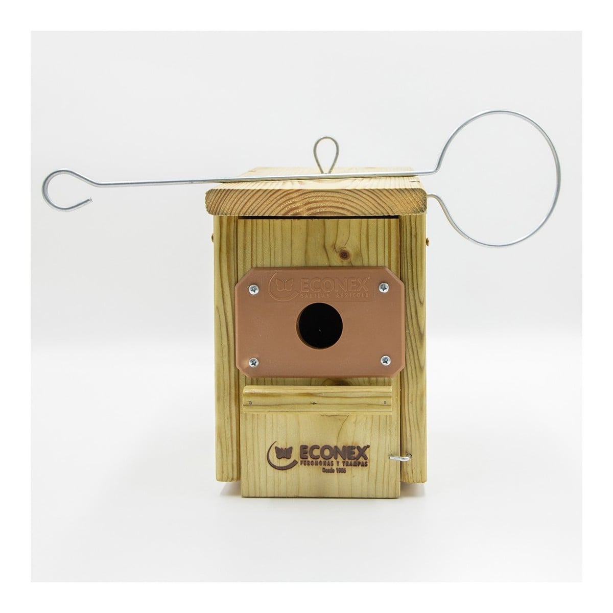 Natural Wood Nesting Box for Insectivorous Birds | BirdGard Iberia