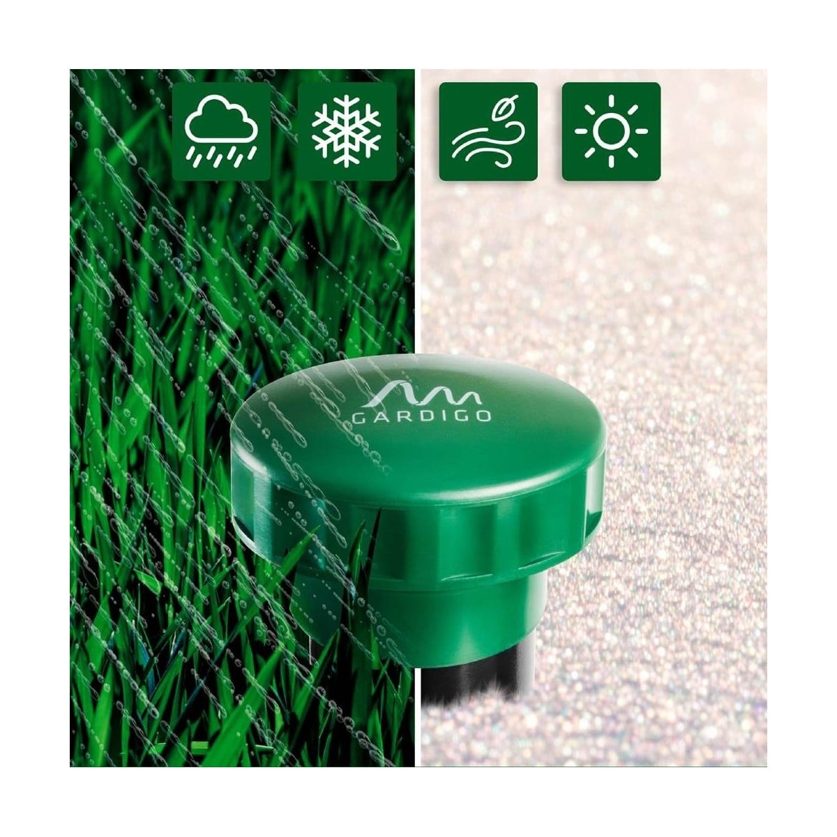 Battery Operated Mole Repeller - 700 m² | BirdGard Iberia