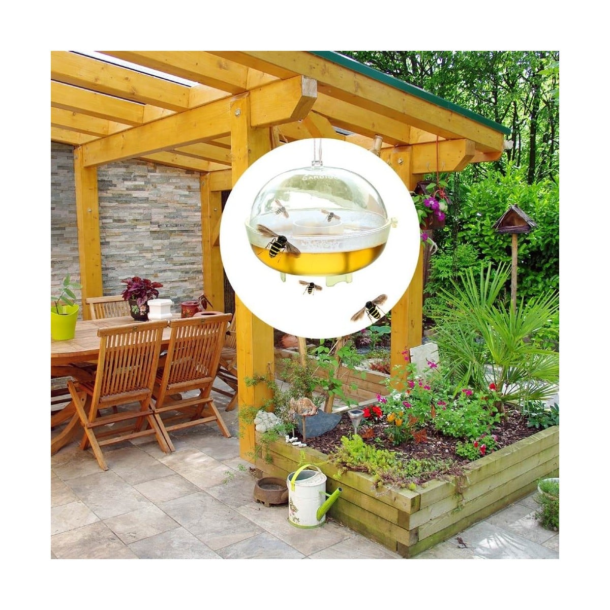 Wasp Trap - Set of 2 - Effective and Affordable - BirdGard Iberia