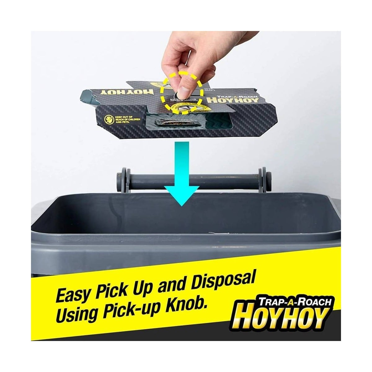 Cockroach Trap - Pack of 5 - Natural - Pesticide-Free - Effective