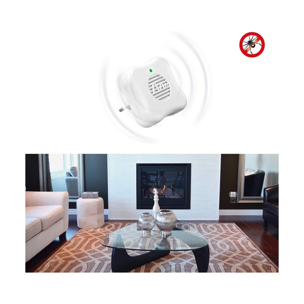 Spider Detterent - Ultrasonic - Effective and Safe | BirdGard Iberia