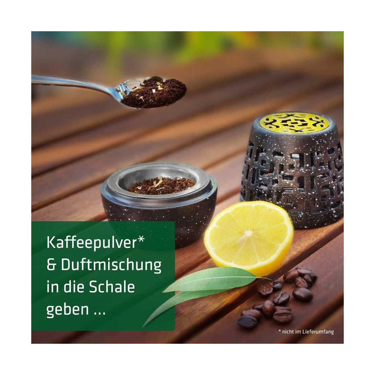 Wasp Repellent with Coffee and Citronella - Naturally Repels Wasps